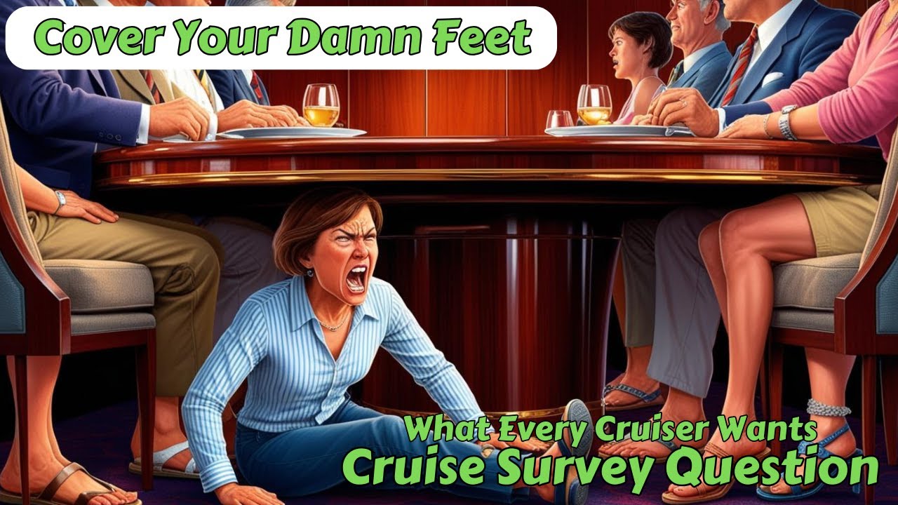 Cover Up Your Damn Feet - Real Cruise Comments - YouTube