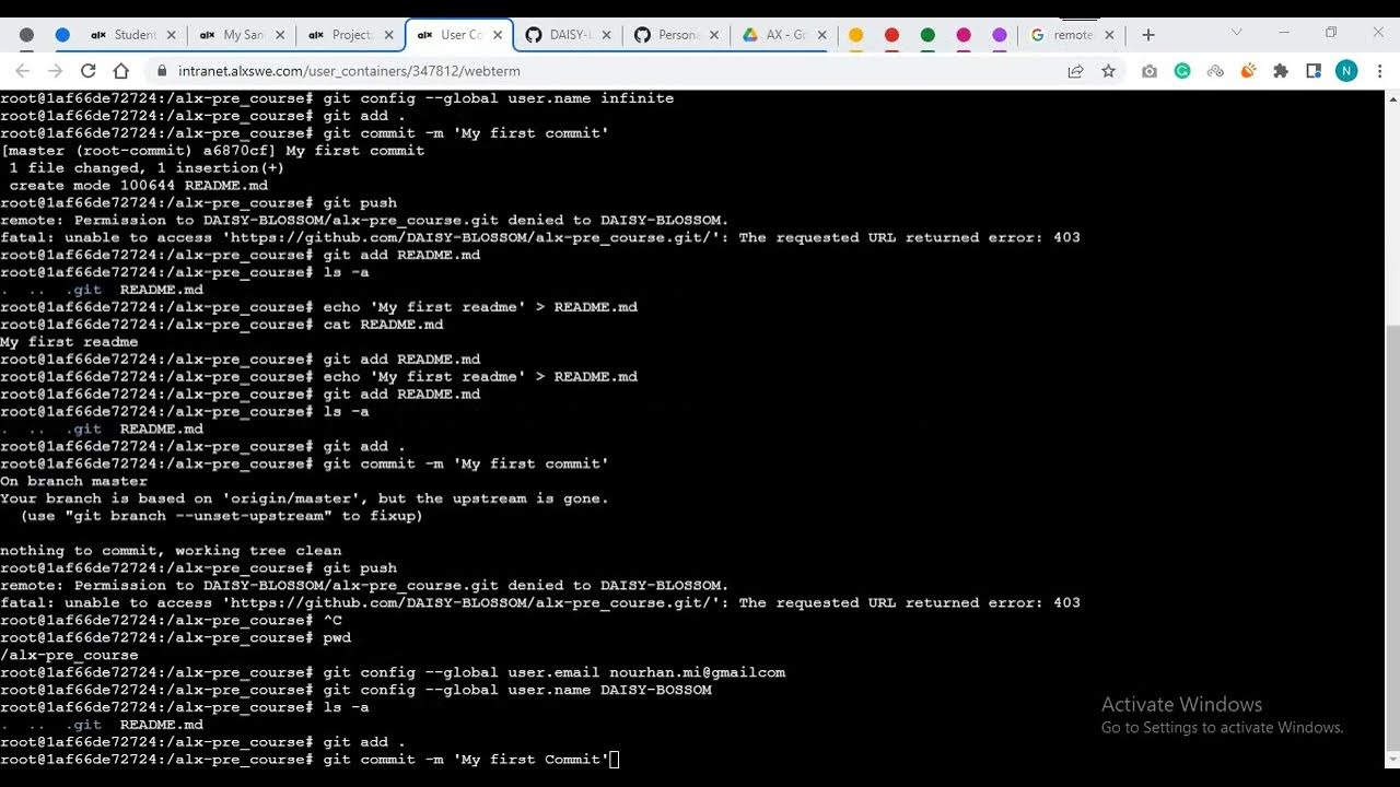 0x01 Git Tasks Alx Youtube