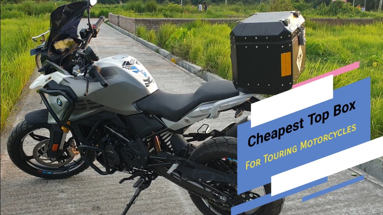 BMW G 310 GS Top Box | Orange Candy Top Box | Orange Candy Panniers ...