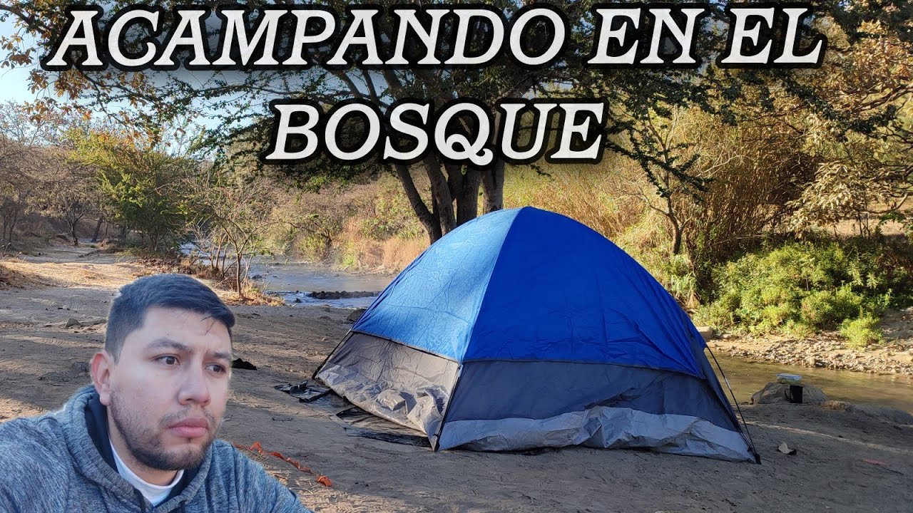 Explorando y Acampando en el BOSQUE! ¡salí del camino y termine perdido! - YouTube
