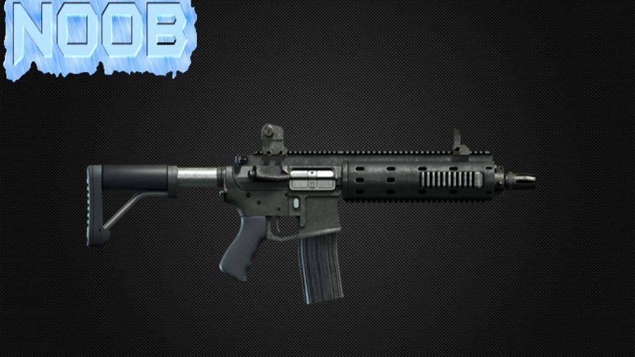 GTA Online Carbine Rifle Noob Weapon (M416)/(AR15) - YouTube