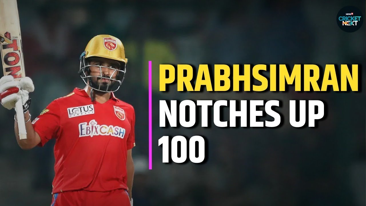 Prabhsimran Singh Smashes Maiden IPL Century Against Delhi Capitals ...