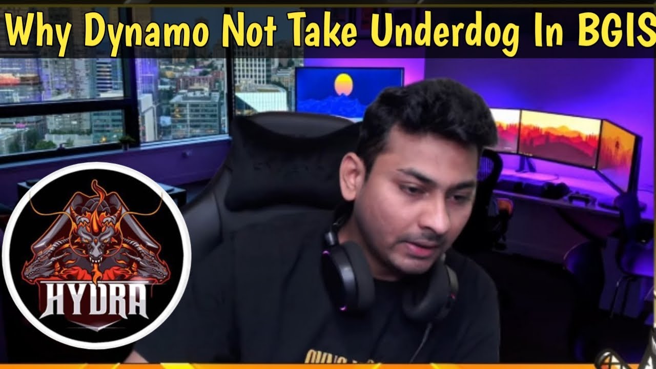 Why Dynamo Not Take Underdog In BGIS | Hydra Official - YouTube