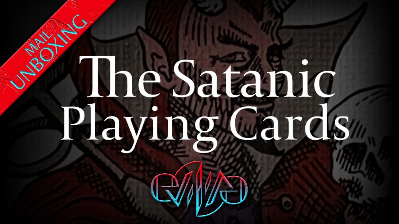 Unboxing: Satanic Playing Cards | evı|ıʌǝ - YouTube