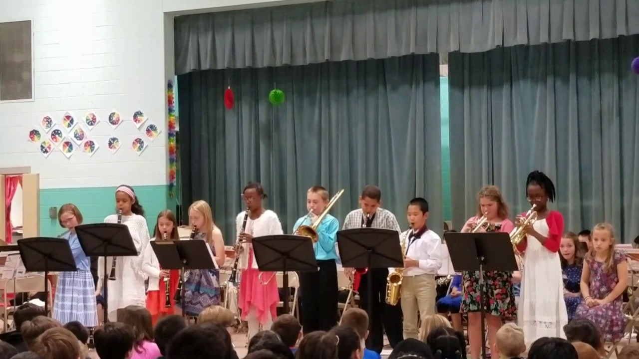 4th grade band concert - YouTube