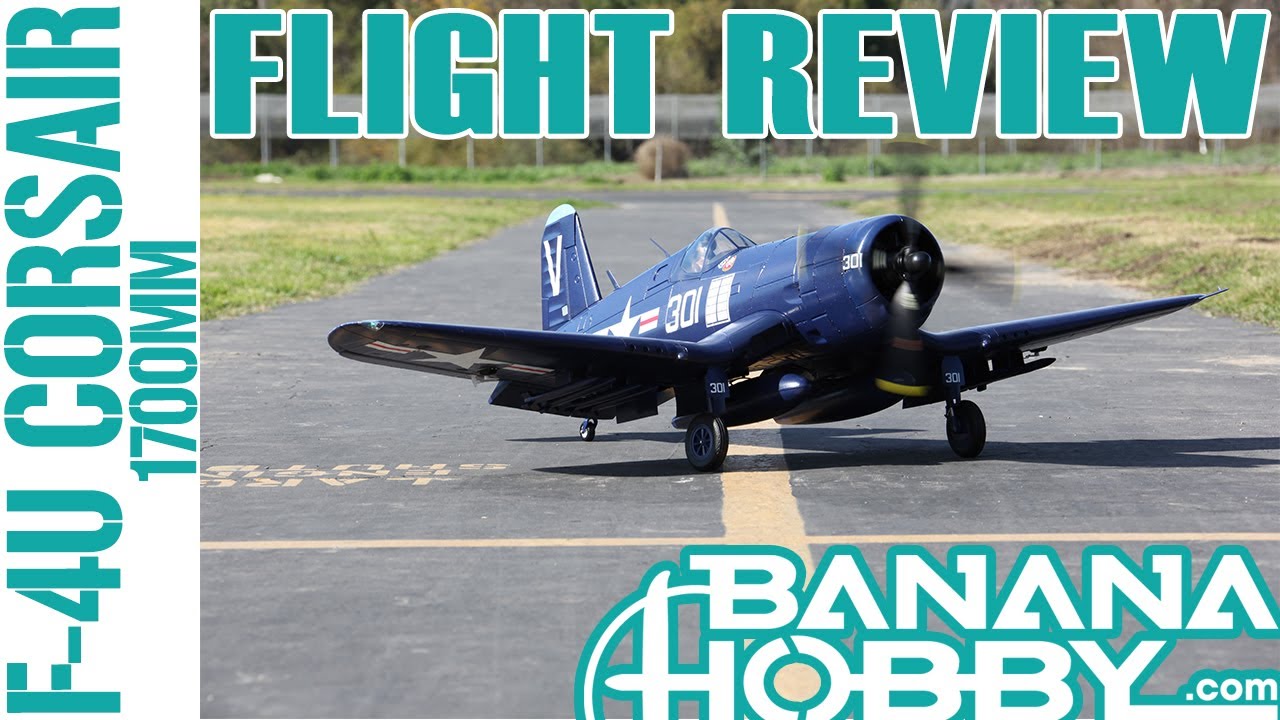 F4U Corsair 1700mm FMS | Flight Review | Warbird & Military - YouTube