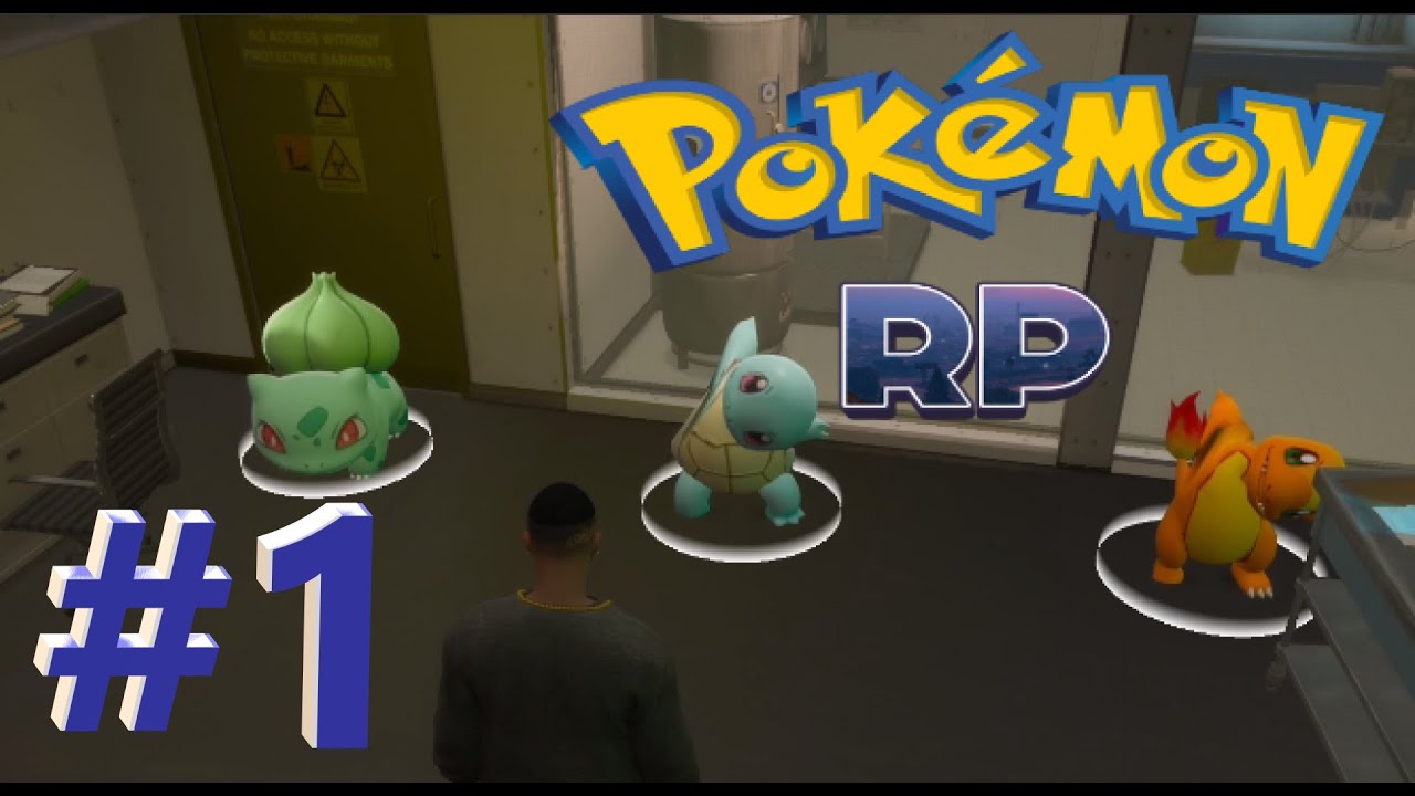 Pokémon RP🌟#DIA 1 --- Único servidor de GTA 5 FiveM de Pokémon - YouTube