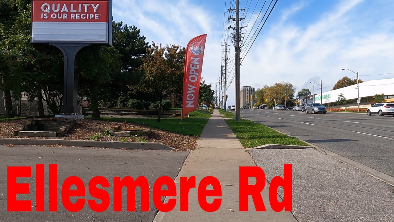 Toronto - Ellesmere Rd - Fall 2021 - Go-pro hero 9 4k 60 - YouTube