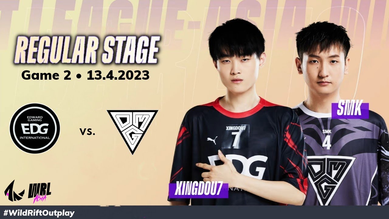 EDG vs. OMG • Game 2 | Regular Stage | WRL Asia 2023 | Edward Gaming vs. Oh My God - YouTube