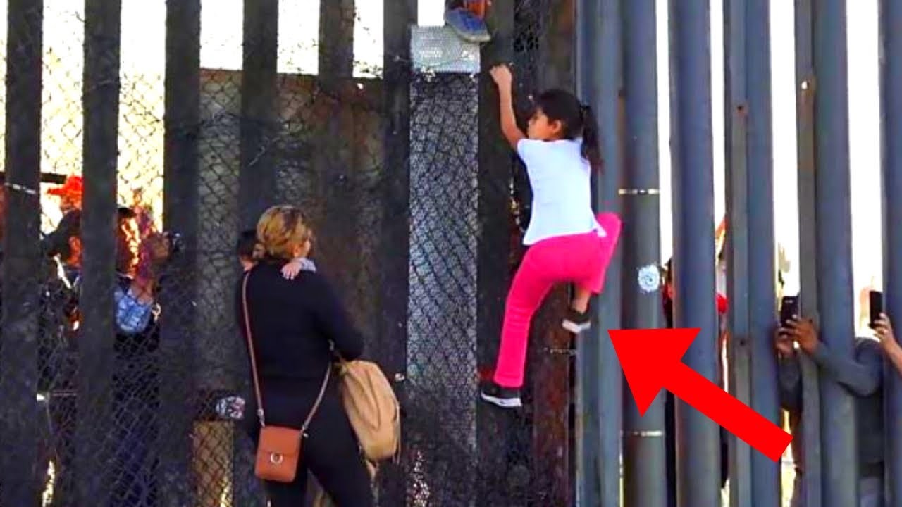 🔴 Migrants From Caravan Got Caught Crossing Border Illegally - POLICE ...