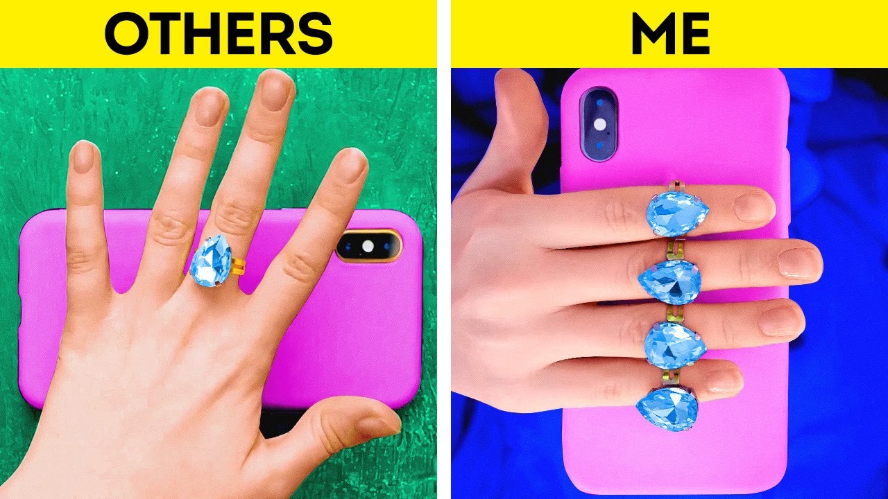 Incredible Phone Hacks You Wish You Knew Before || DIY Phone Cases And ...
