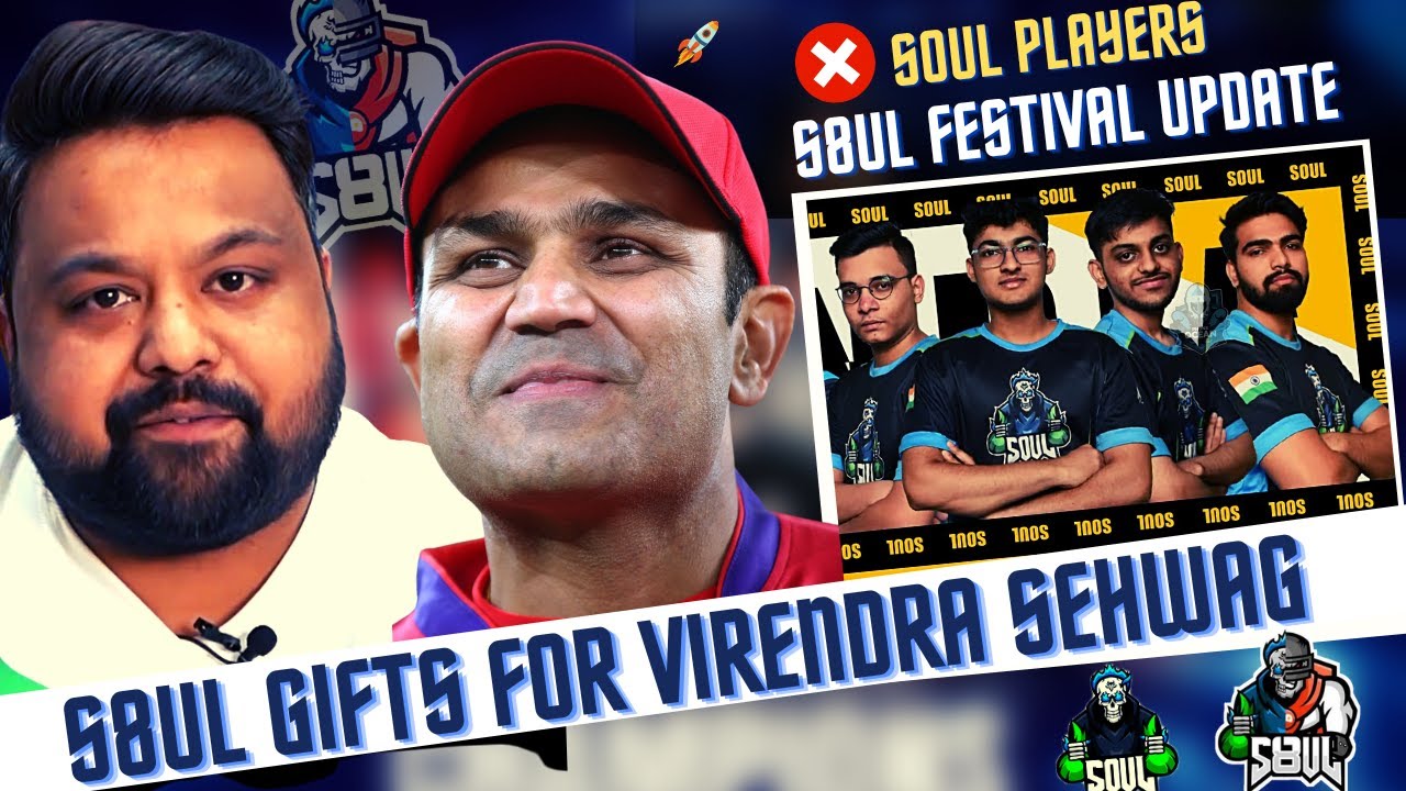 S8ul Gifts Virender sehwag 😱 Soul Players 😔 S8UL Festival - YouTube