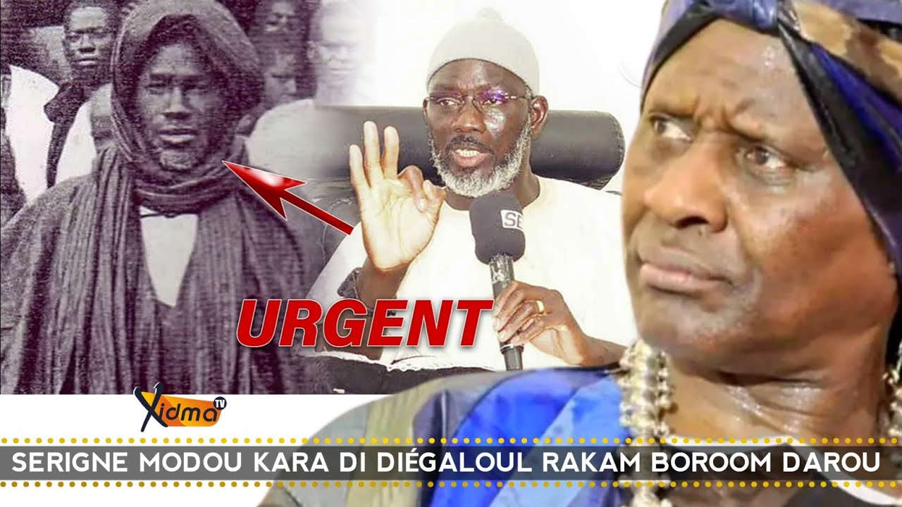 🔴Urgent Serigne Modou Kara moy Diégalou ci li Mame Thierno Borom Darou ...