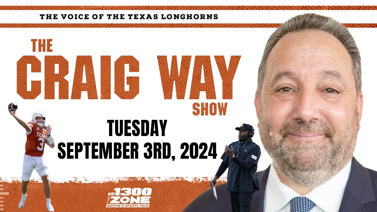 The Craig Way Show - September 3rd, 2024 - YouTube