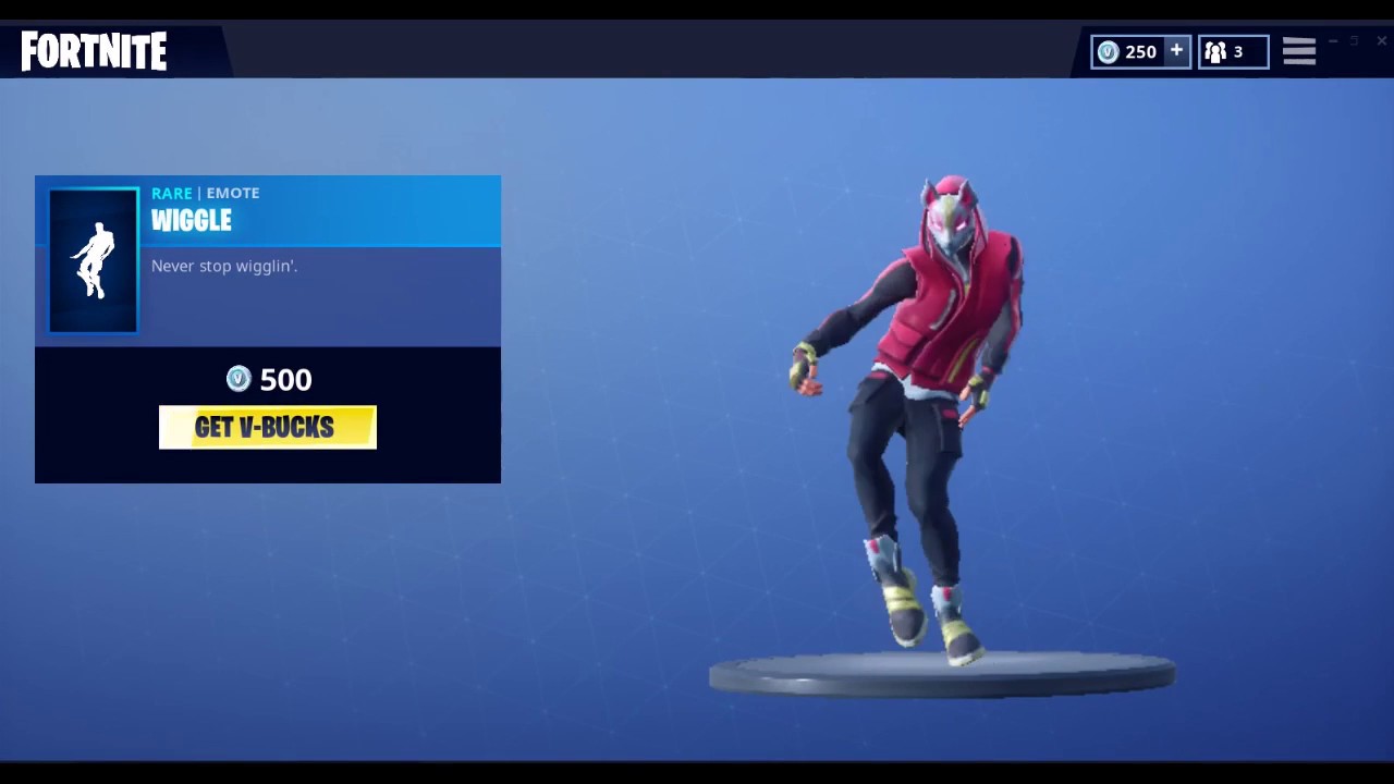 Wiggle Emote - Fortnite Battle Royale - YouTube