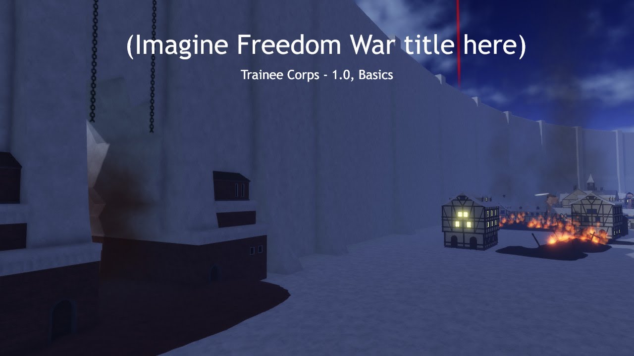 AoT Freedom War: Trainee Corps - I, Basics - YouTube