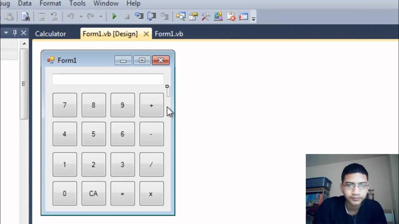 Visual Basic 2010 Tutorial: How to make a simple calculator with ...