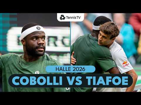 Flavio Cobolli Faces Frances Tiafoe In Halle First Round 🔥 | Halle 2026 Highlights