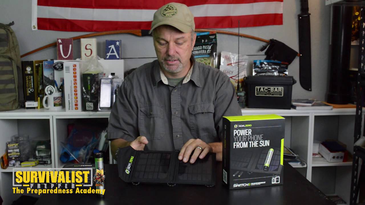 Goal Zero Switch 8 With Nomad 3.5 Solar Charger Review - YouTube