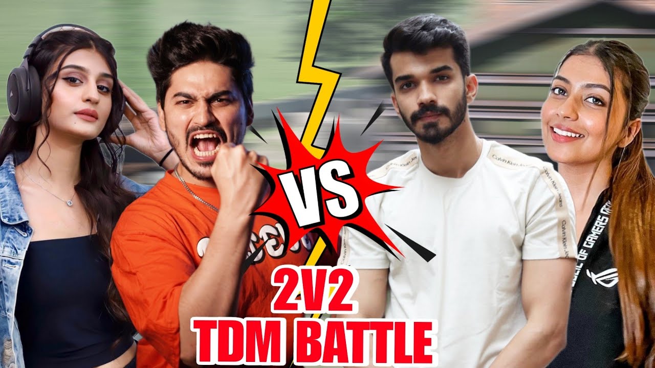 JOKER PAYAL VS SNAX MILI 2V2 *TDM BATTLE*😱 - YouTube