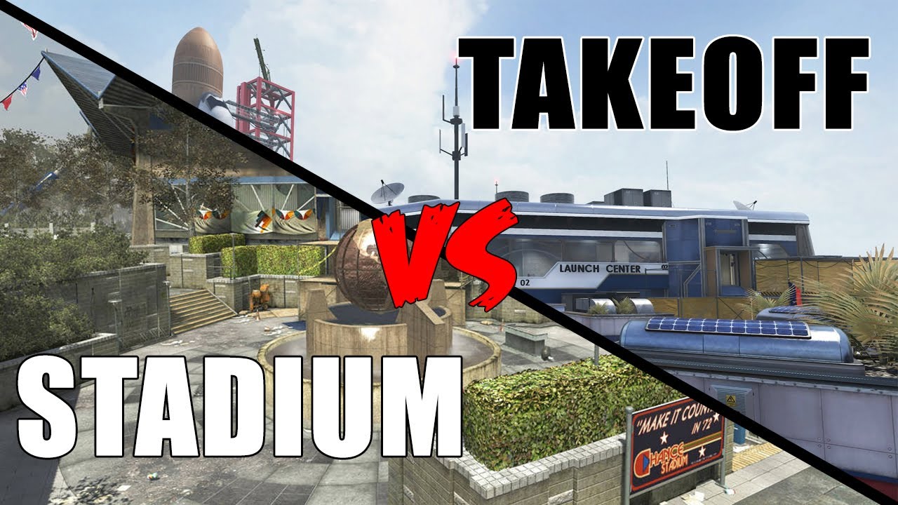 Call of Duty Black Ops 2- Takeoff vs Stadium - YouTube