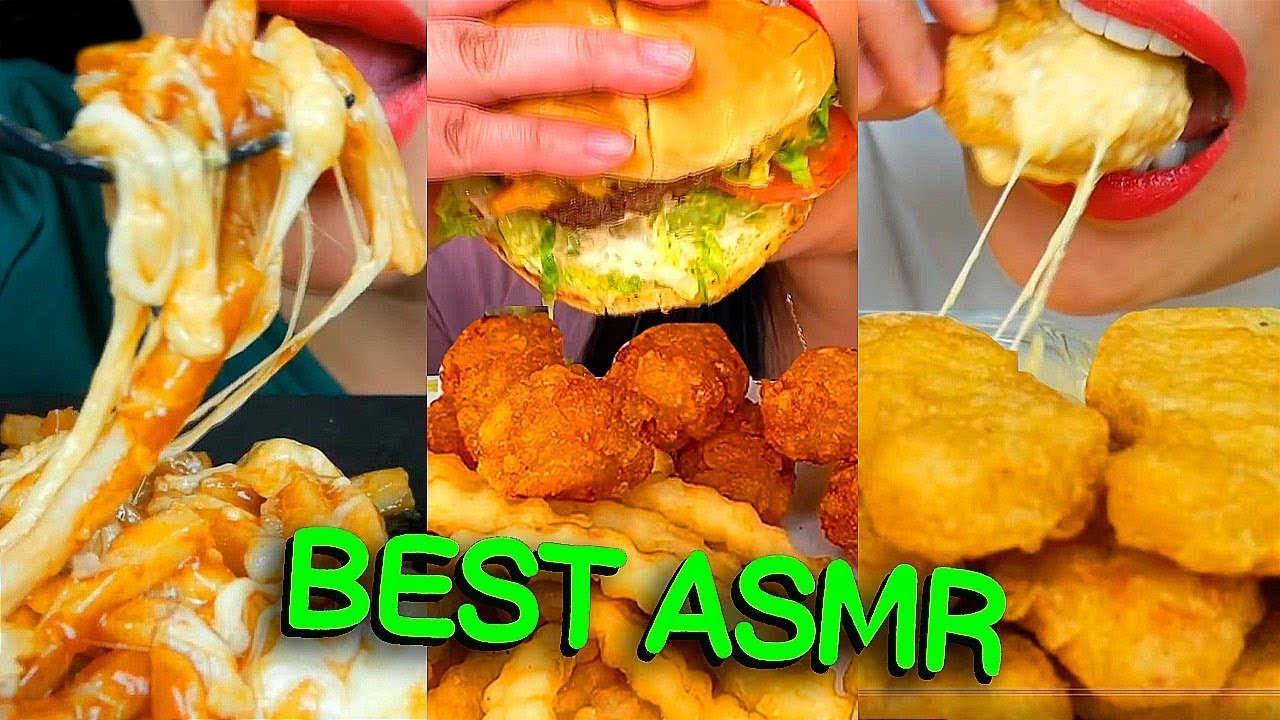 Best Burger Asmr Compilation 🍔😋 @ ASMR ESPECIAL - YouTube