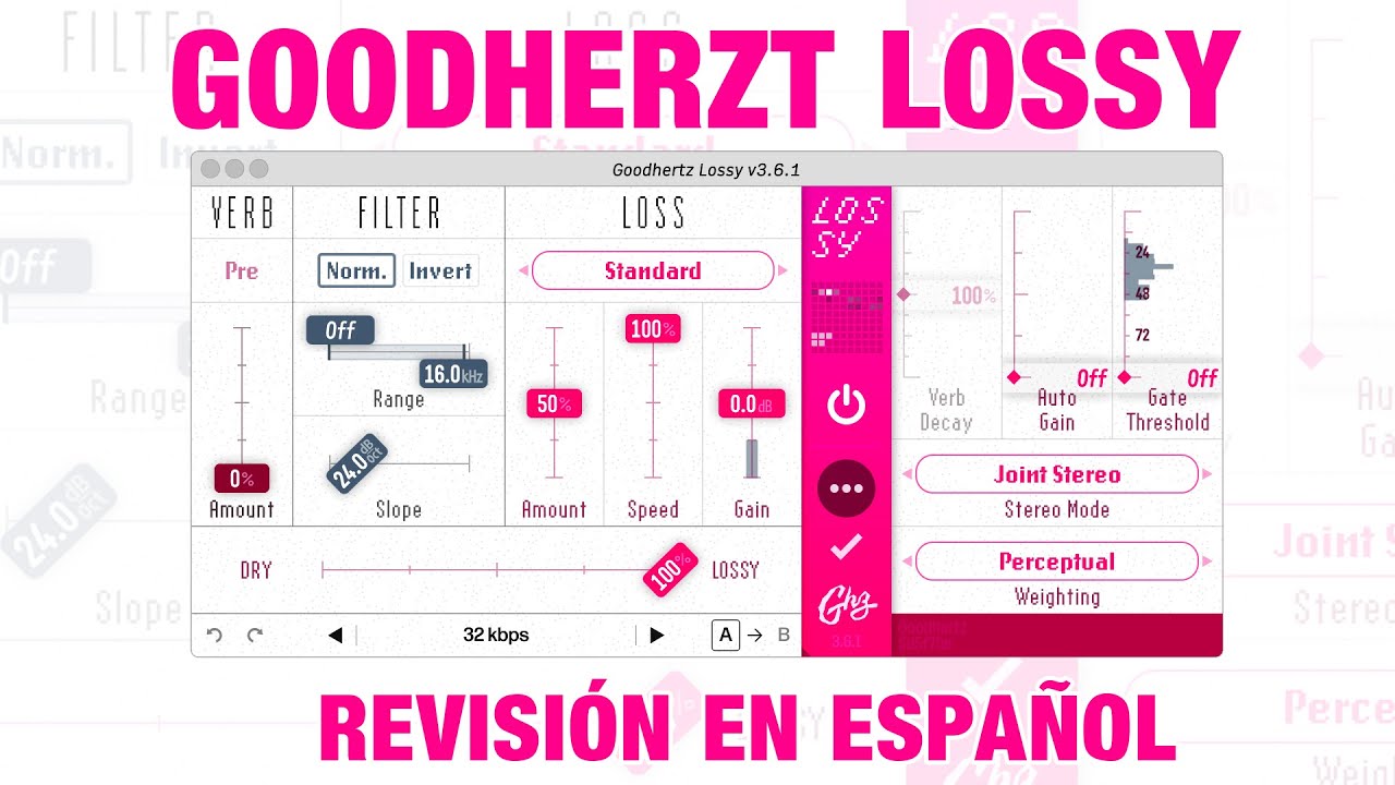 ⚡Goodhertz Lossy⚡ -Revisión en Español- - YouTube