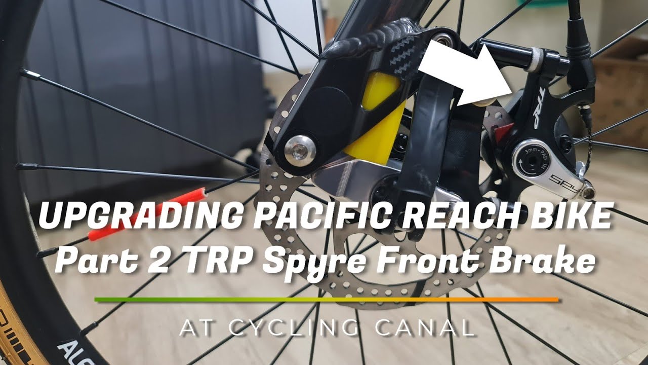 How to upgrade your Pacific Reach Bike - Part 2: Front Brake - YouTube
