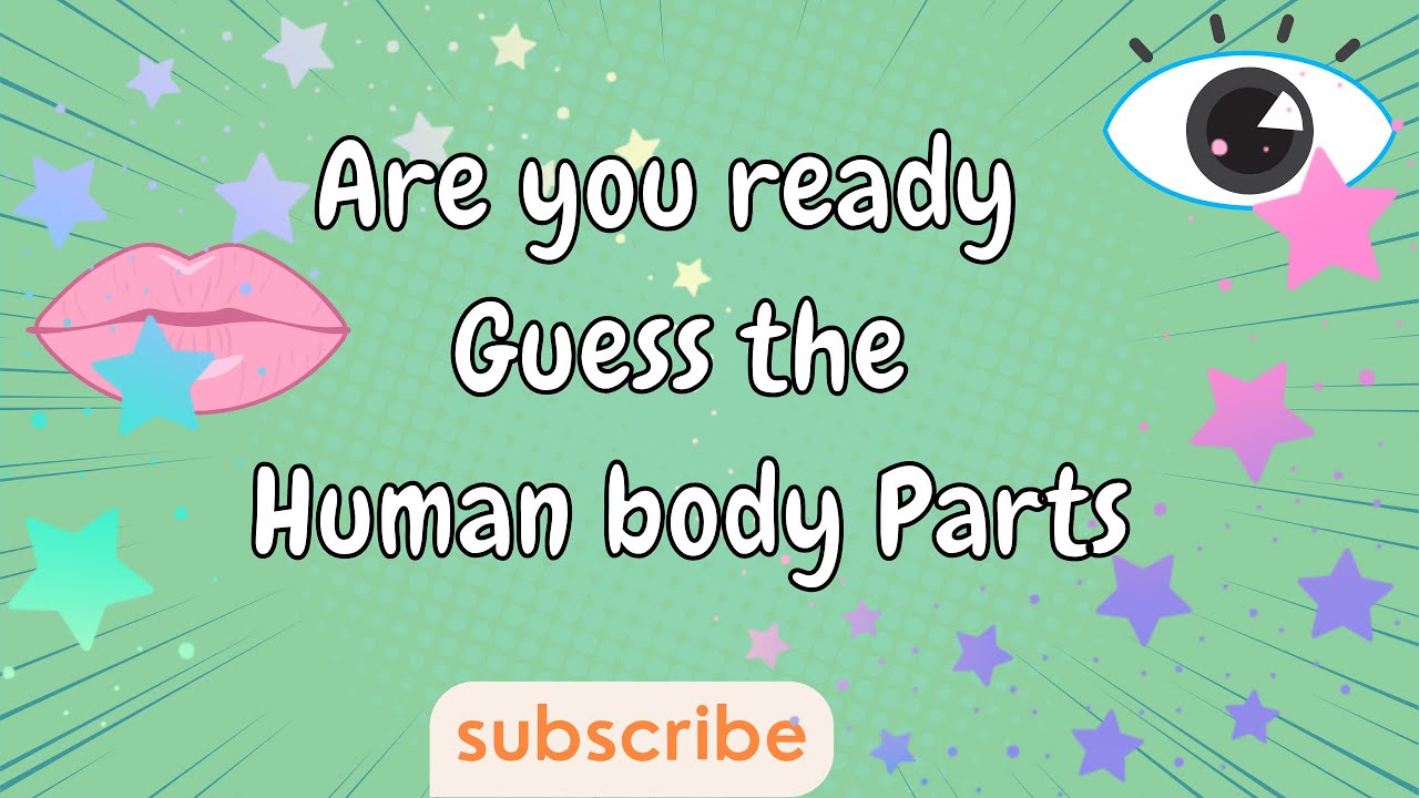 "Can You Guess the Human Body Parts? Fun Learning for Kids!" - YouTube
