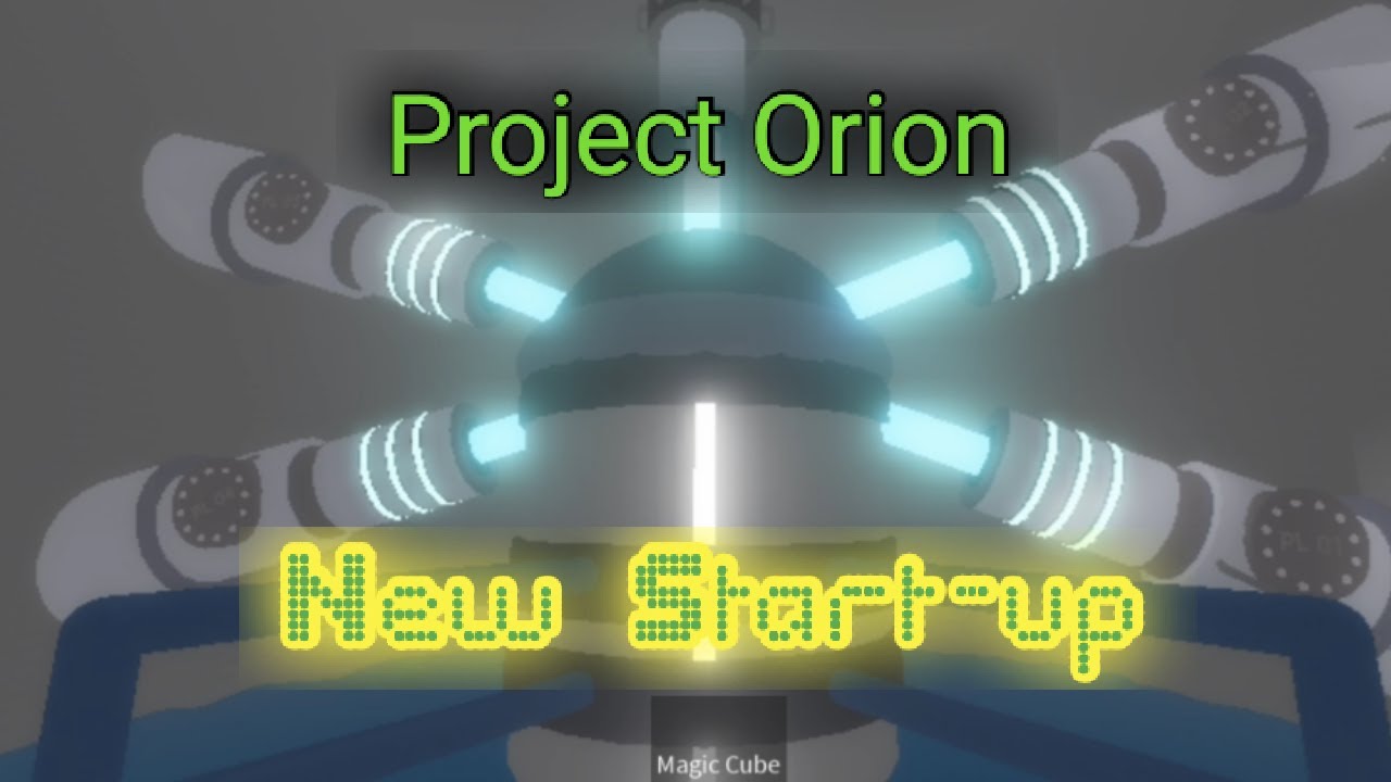 Project Orion | New Start-up | •Roblox• - YouTube