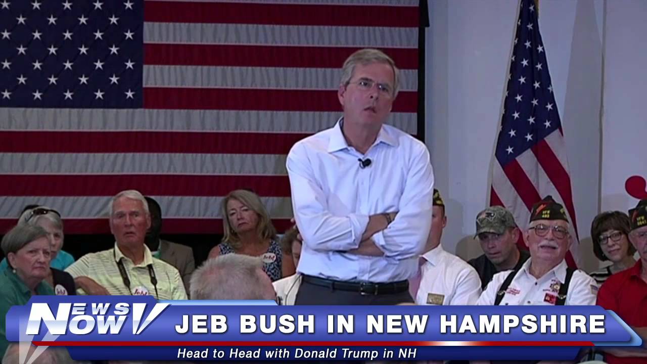 FNN: Jeb Bush Town Hall in New Hampshire - YouTube
