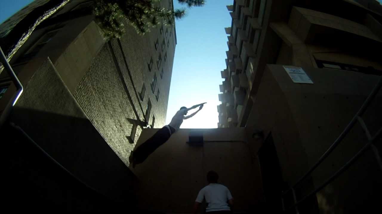 Aidan Cat Leap - Panther Parkour - YouTube