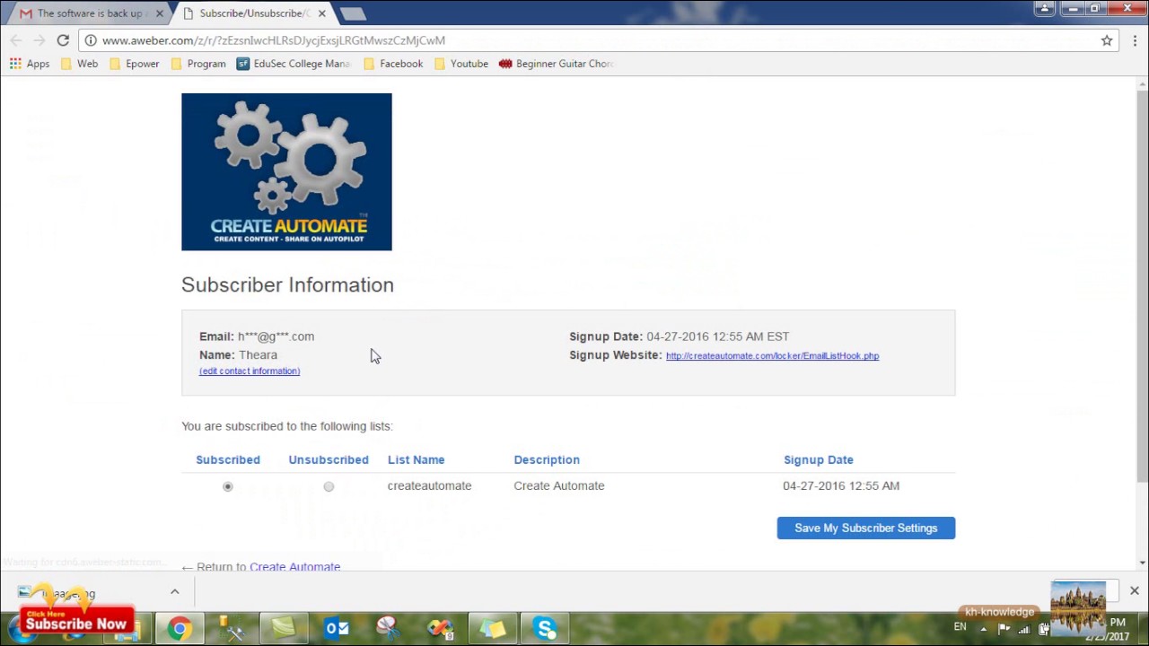 របៀបបញ្ឈប់ការទទួល E-mail ដែលយើងមិនចង់បានដោយស្វ័យប្រវត្តិ | How to stop ...