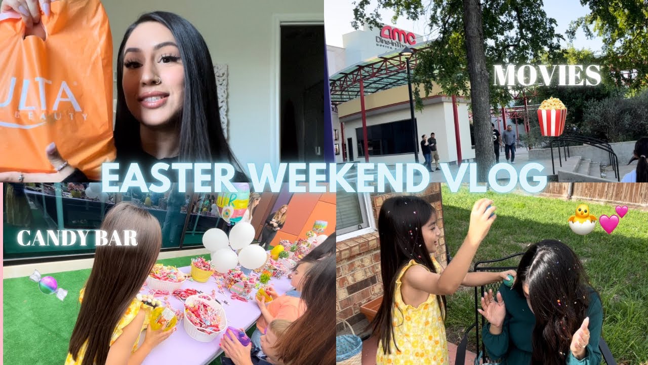 EASTER WEEKEND VLOG: Movies, Mini Ulta Haul, Church & Time with the Fam ...