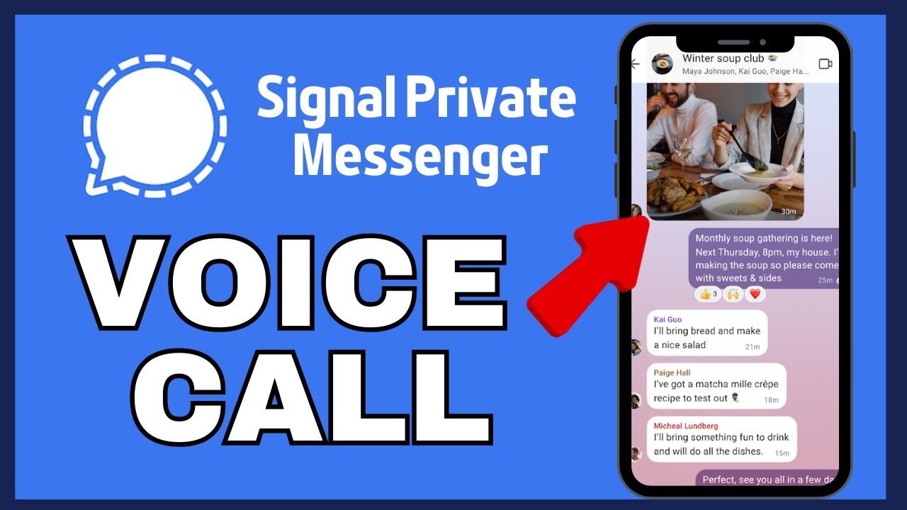 How to Voice Call in Signal App 2024? - YouTube