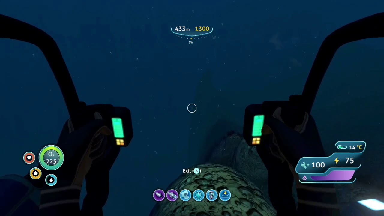 Subnautica Crater Edge (End of the Map) - YouTube