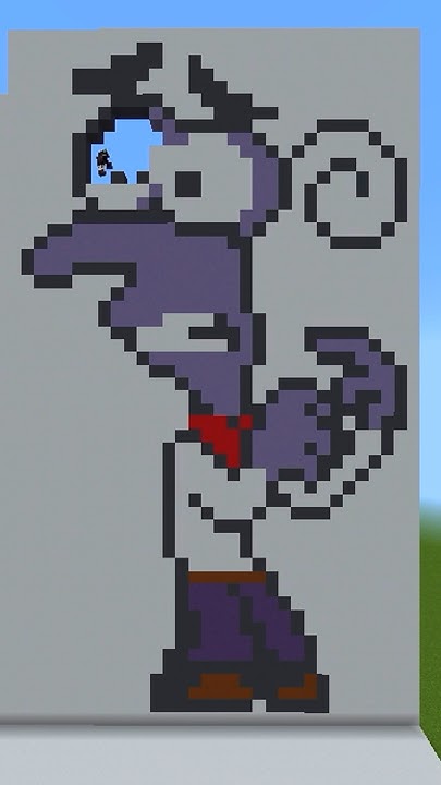 Minecraft: Medo de Divertida Mente 2 | Pixel Art #shorts #minecraft #insideout - YouTube