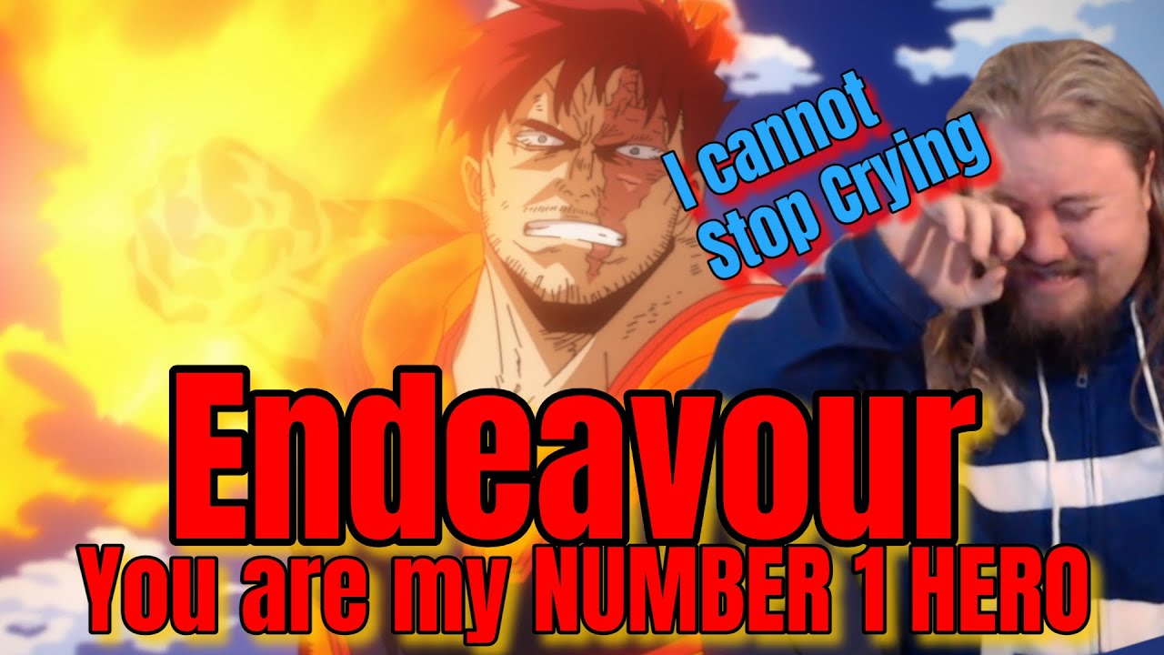 I Cannot Stop Crying Endeavor Hero 1 | My Hero Academia Season 7 ...