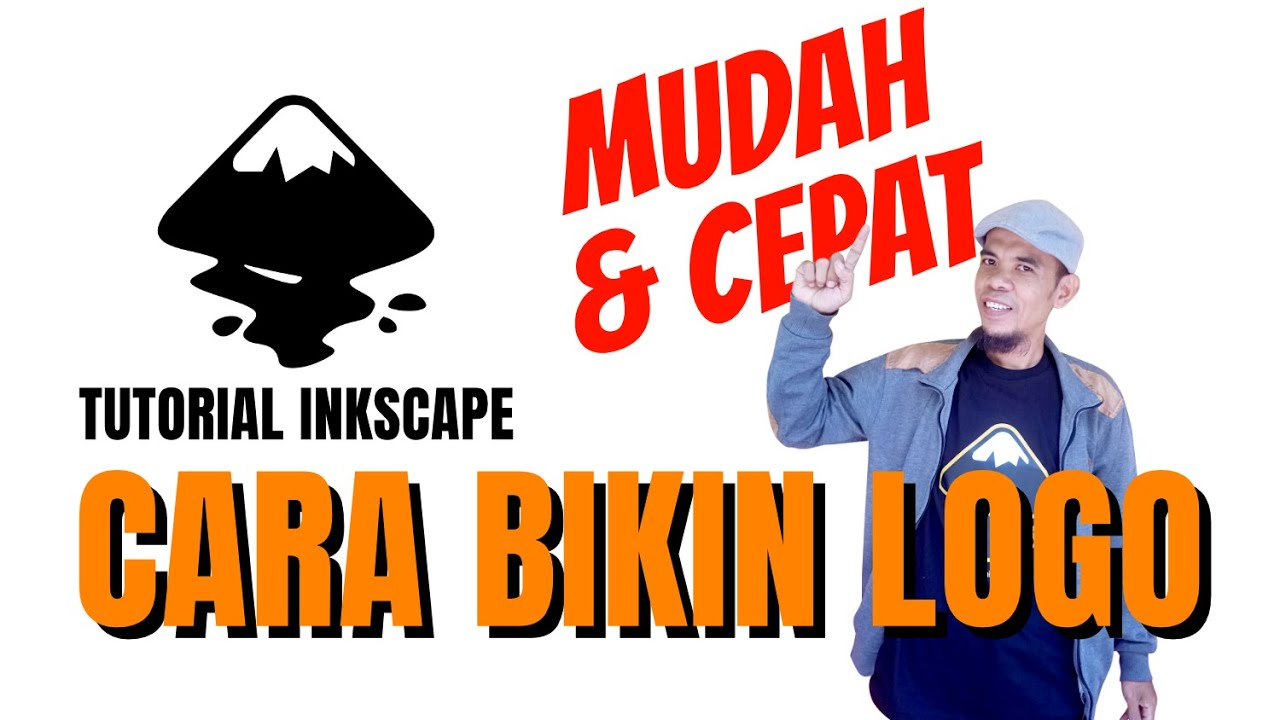 Tutorial Inkscape Pemula, Cara Membuat Logo - YouTube