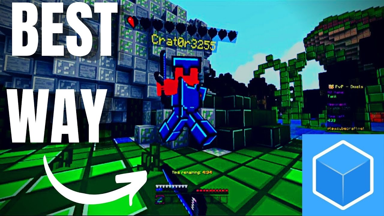 Most OP Comboing Method For Bedrock PVP! - YouTube