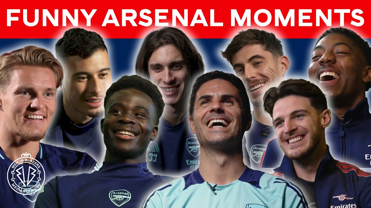 Our FUNNIEST interview moments with Arsenal players this season - YouTube