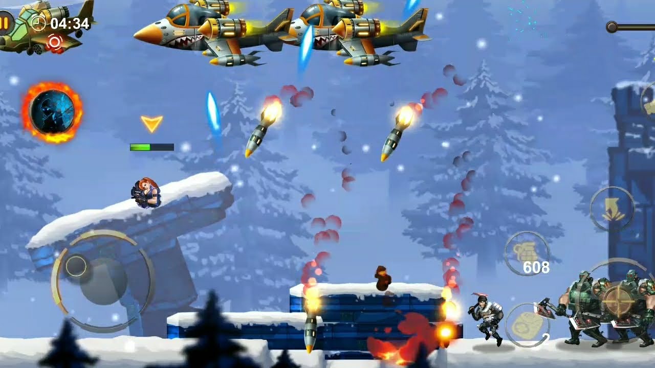 Metal Squad || Winter campaign || Level 3-1 - YouTube