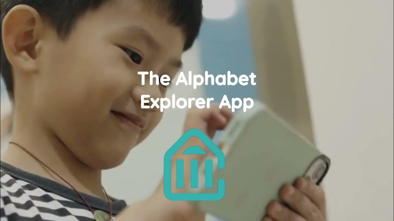 Belajar ABC melalui Aplikasi Alphabet Explorer - YouTube