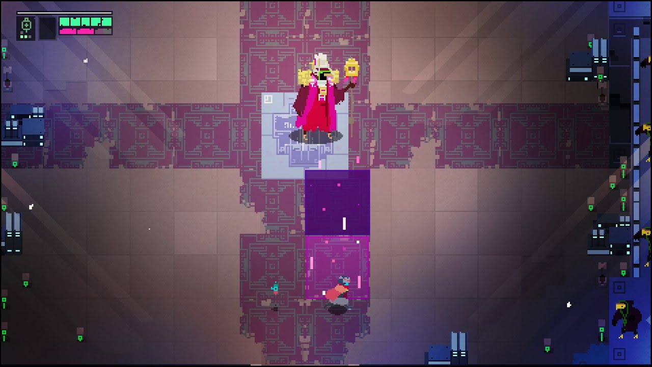 Hyper Light Drifter - Bird Wizard Boss (North) - YouTube