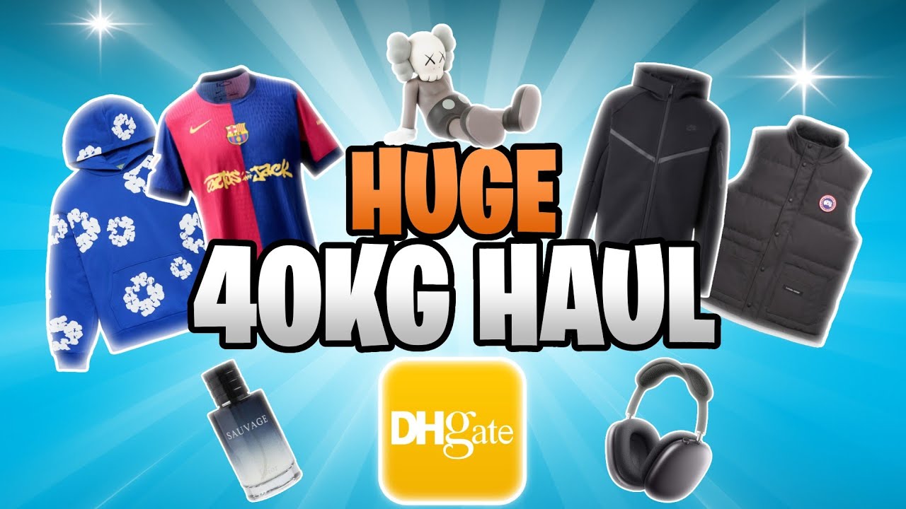 HUGE 40KG DHGATE HAUL (Spreadsheet Finds) - YouTube