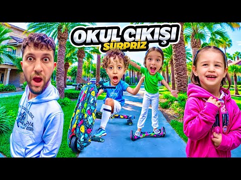 KUZEY ELİF HİLAL !! OKUL ÇIKIŞI SÜRPRİZ !! 24 SAAT VLOG !!