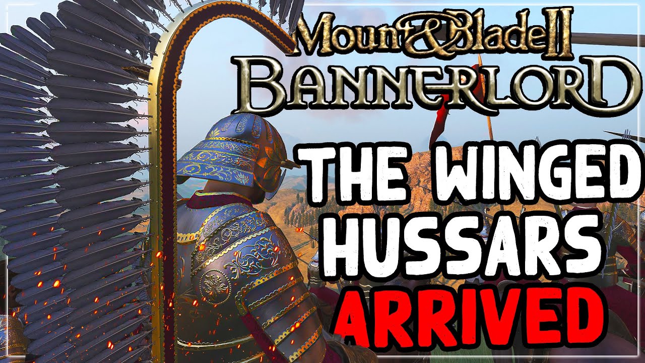 They Added The WINGED HUSSARS To Mount And Blade 2 Bannerlord - YouTube