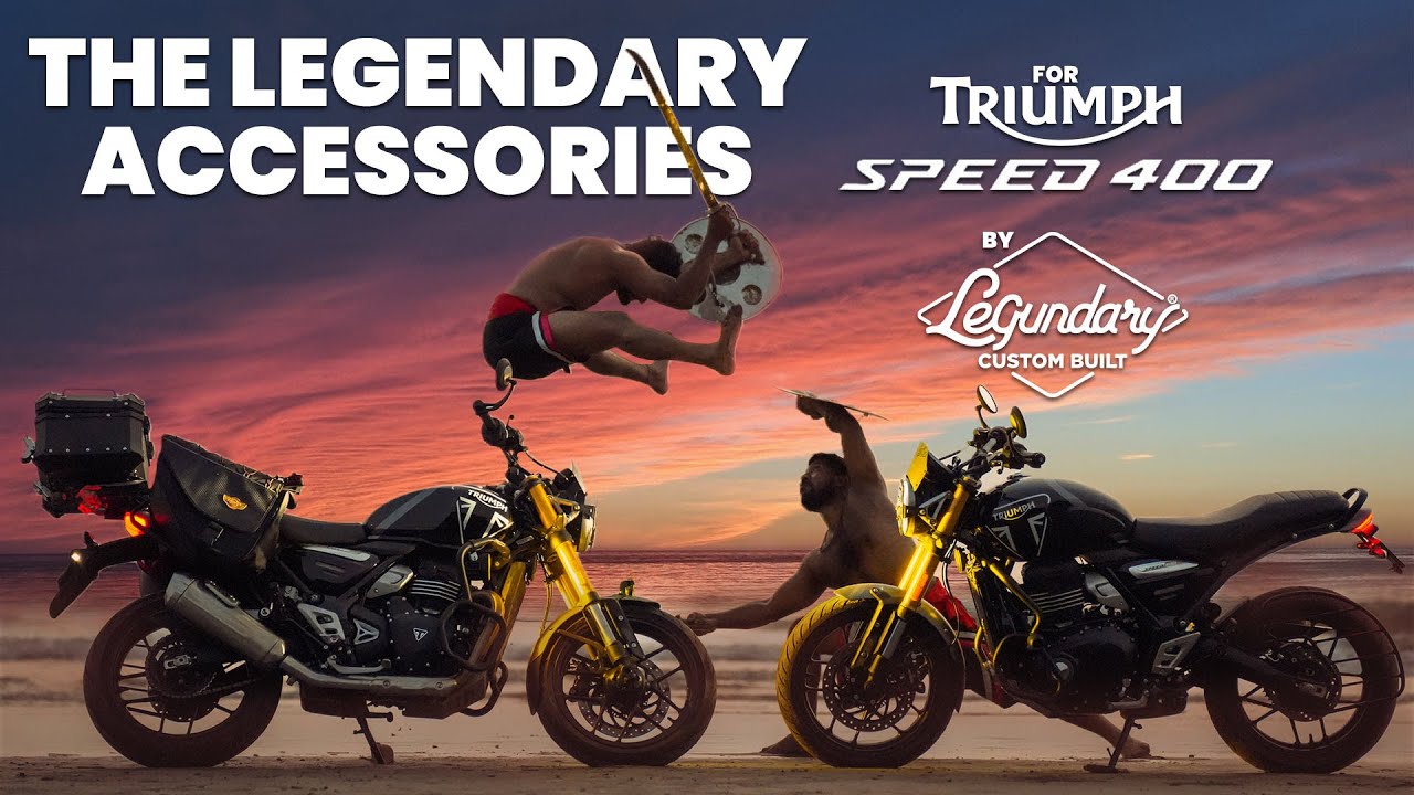 Unveiling the Ultimate Triumph Speed 400 Accessories: The Legundary ...