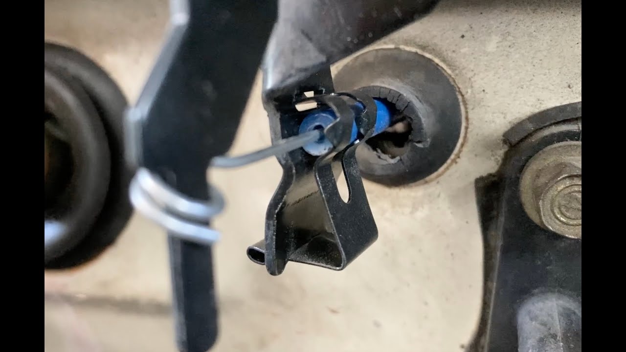 1986 22re Toyota Pickup Heater Core Cable (Blue) replacement - YouTube