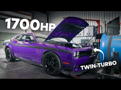 WORLD'S MOST POWERFUL | Twin Turbo Dodge Demon 170 | 1700+ Horsepower